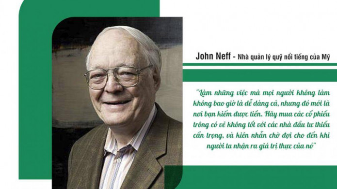 Nguyên tắc đầu tư huyền thoại John Neff: Mua những công ty tốt, trong ...
