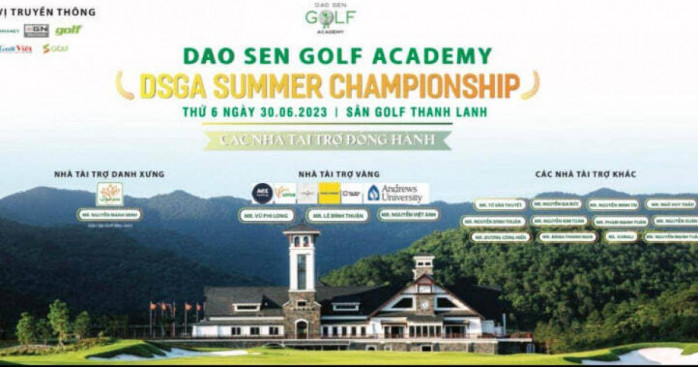 Sắp khởi tranh giải Golf DSGA Summer Championship