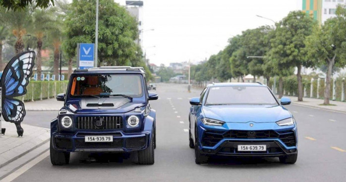 Brabus 800 và Lamborghini Urus 'biển khủng', gần 40 tỷ của đại gia Hải ...