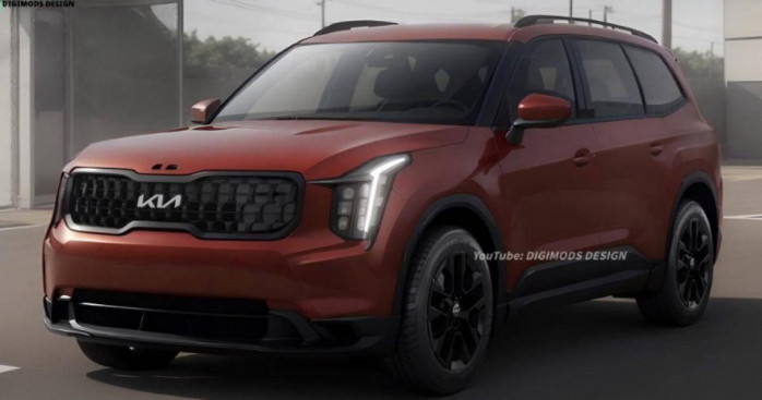 Xem trước Kia Telluride 2025 facelift: SUV cỡ trung có thiết kế mới mẻ ...