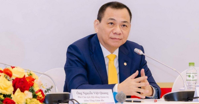 Tài sản ông Phạm Nhật Vượng giảm 2 tỷ USD một ngày