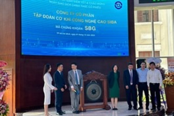 Cổ phiếu SBG tăng trần khi lên HOSE