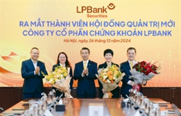 LPBS thay thế 2 thành viên HĐQT, bổ nhiệm người cũ SSI làm Tổng Giám đốc