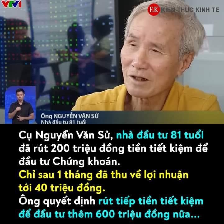 2021, VAFI & ĐƯA LÃI XUẤT VỀ 0%. 2023, CỤ ÔNG 81 TUỔI “CHƠI CHỨNG KHOÁN ...