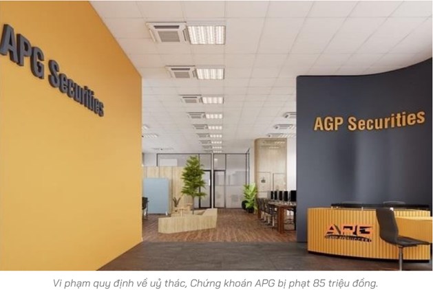 CÔNG TY CHỨNG KHOÁN APG BỊ XỬ PHẠT . 1. Xử phạt về vi phạm ủy thác ...