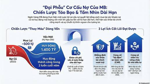Khi cả thị trường đang loay hoay tổng kết năm, “Ông lớn” MB phát đi tín ...