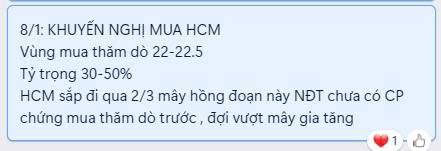 13/1/25: HCM TĂNG TRẦN PHIÊN SỐ 2. -Ngày 8/1 khuyến nghị NĐT mua HCM 50 ...