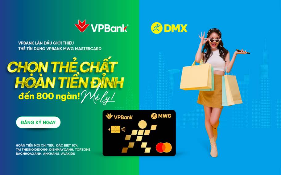 Ra mắt thẻ tín dụng VPBank MWG Mastercard, mở rộng trải nghiệm chi tiêu ...